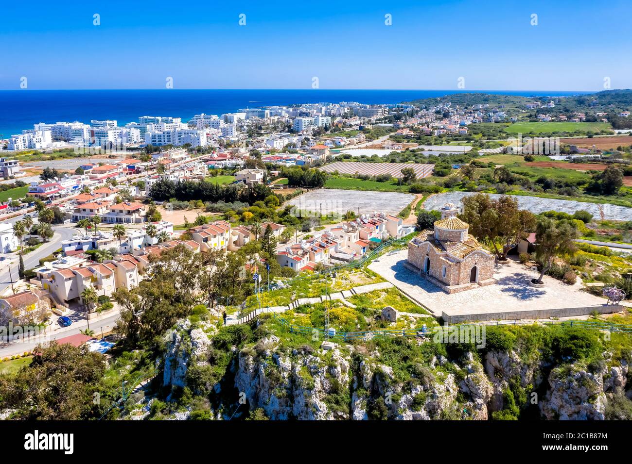 Protaras town hi-res stock photography and images - Alamy