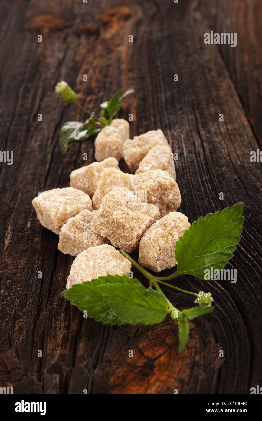 Refined Brown Cane Sugar Stock Photo - Alamy