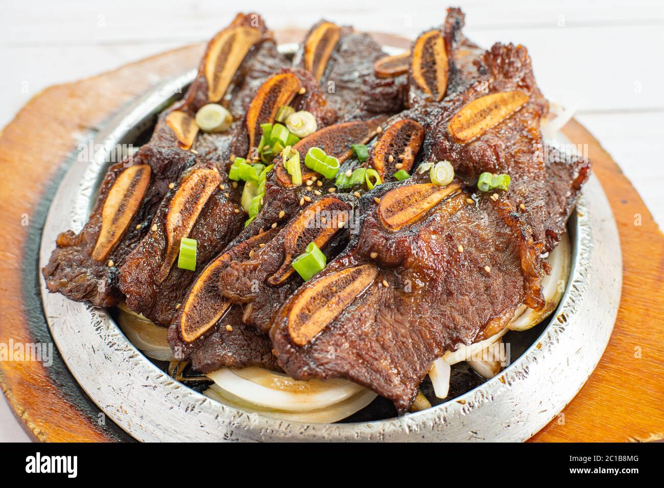 Korean beef ribs hi-res stock photography and images - Alamy