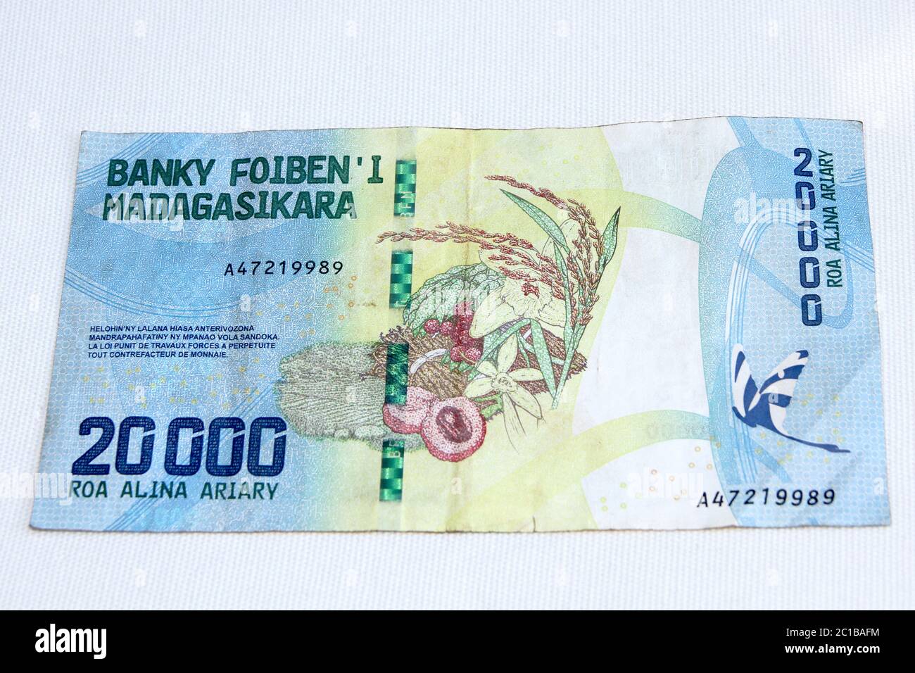 Madagascar bank note hi-res stock photography and images - Alamy