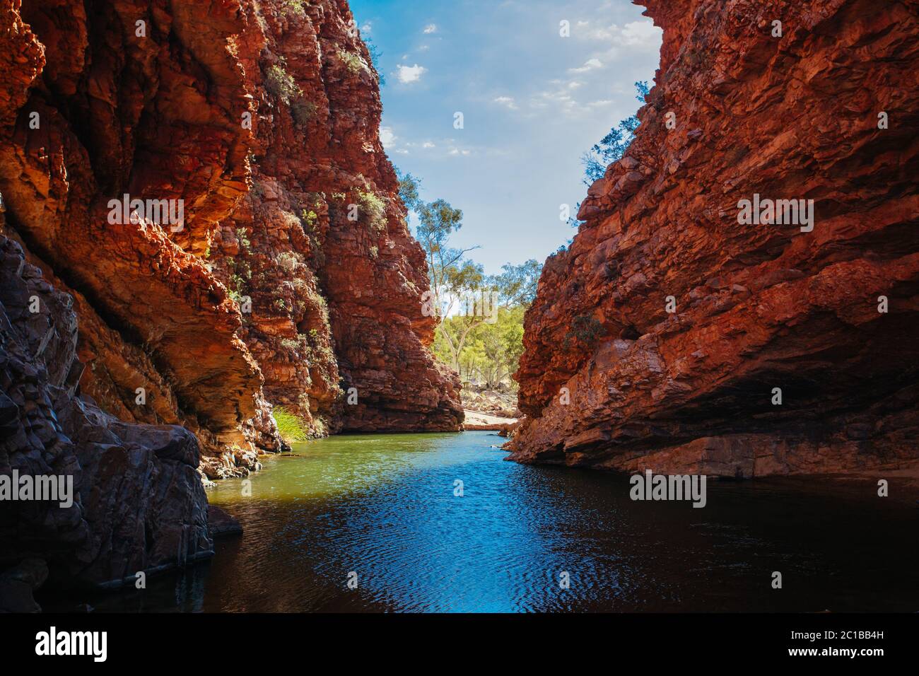 Simpsons Gap near Alice Springs in Australia Stock Photo - Alamy