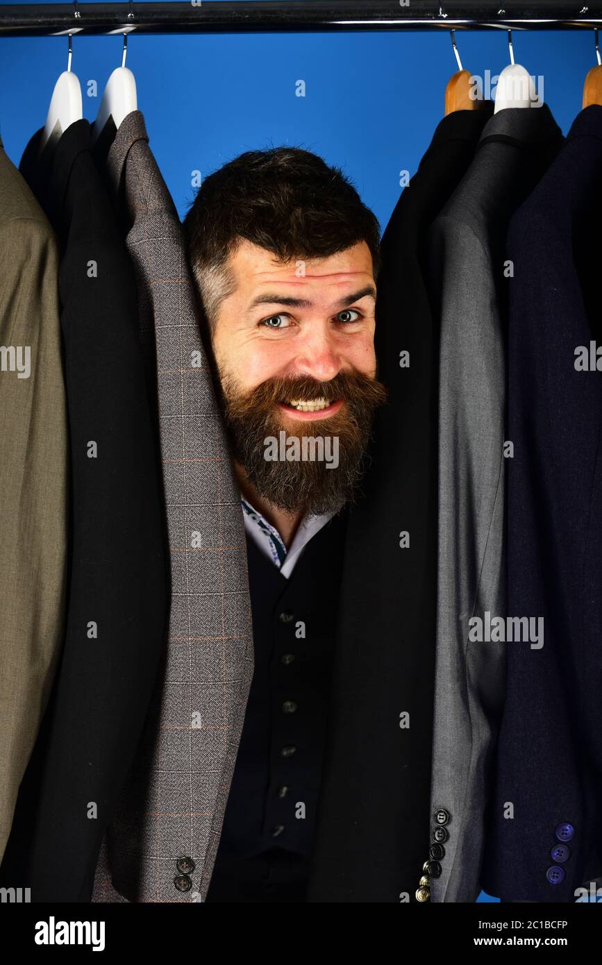 Man hide in wardrobe hi-res stock photography and images - Alamy