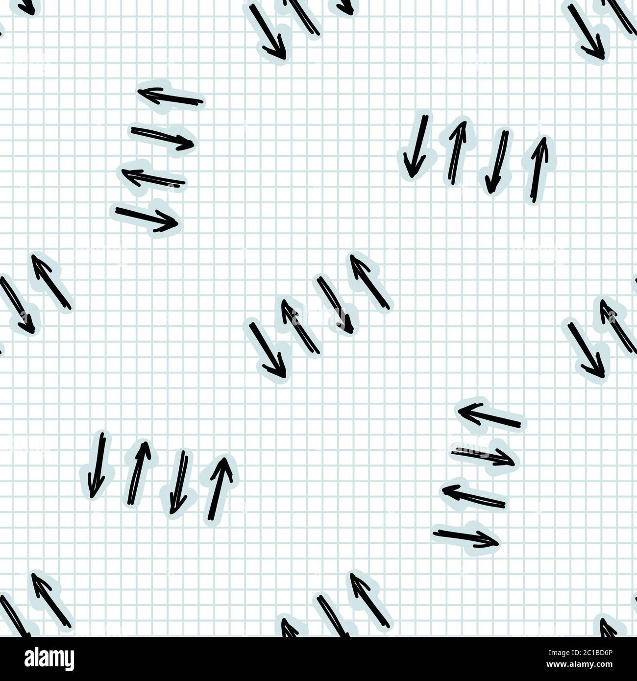 The straight and narrow path Stock Vector Images - Alamy