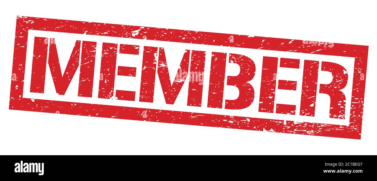 Member stamp Cut Out Stock Images & Pictures - Alamy