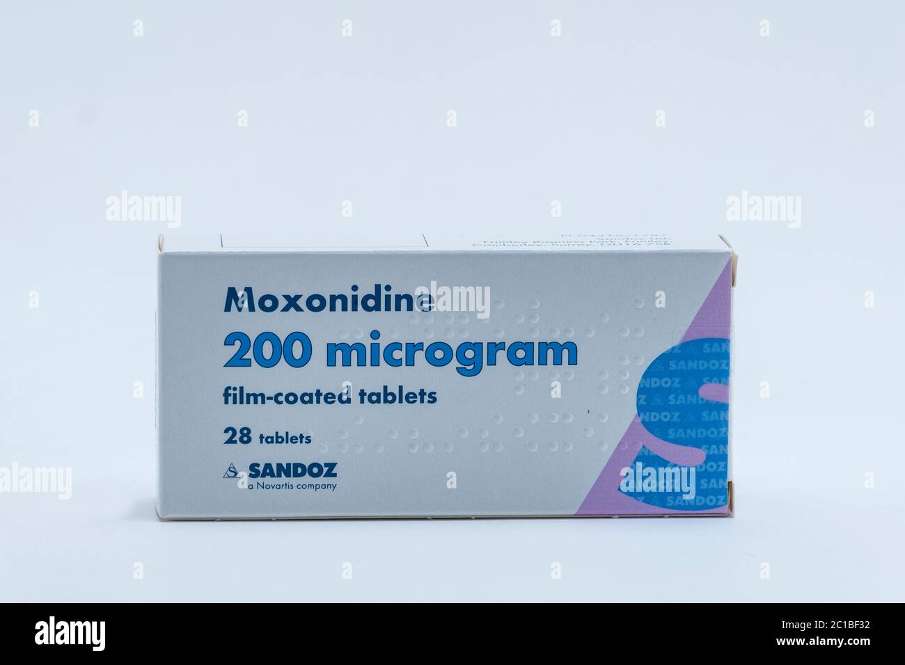 A box of Moxonidine tablets Stock Photo - Alamy