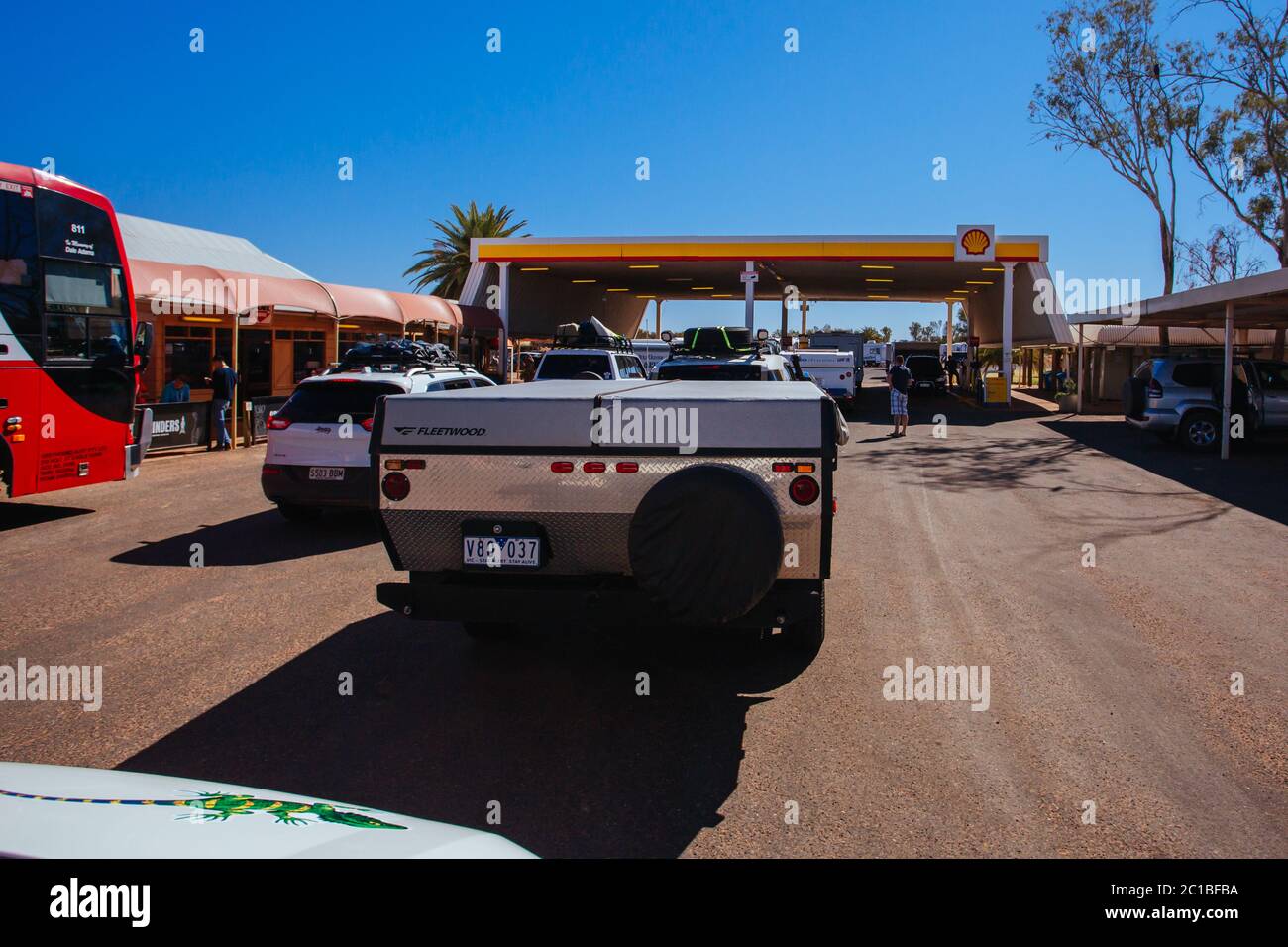Erldunda Roadhouse in Outback Australia Stock Photo - Alamy