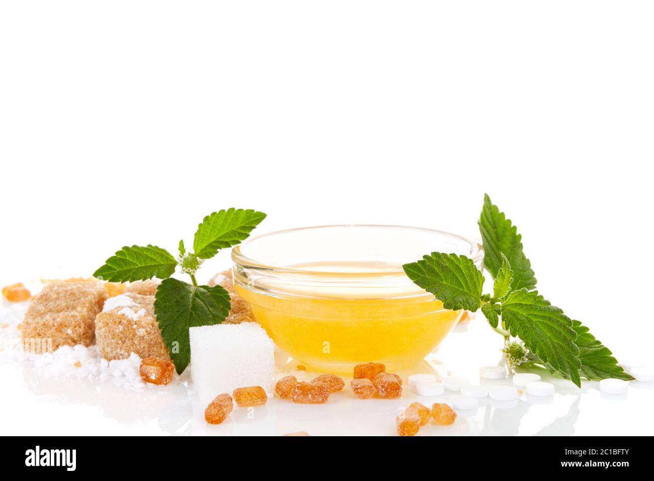 Various types of sugar concept Stock Photo - Alamy