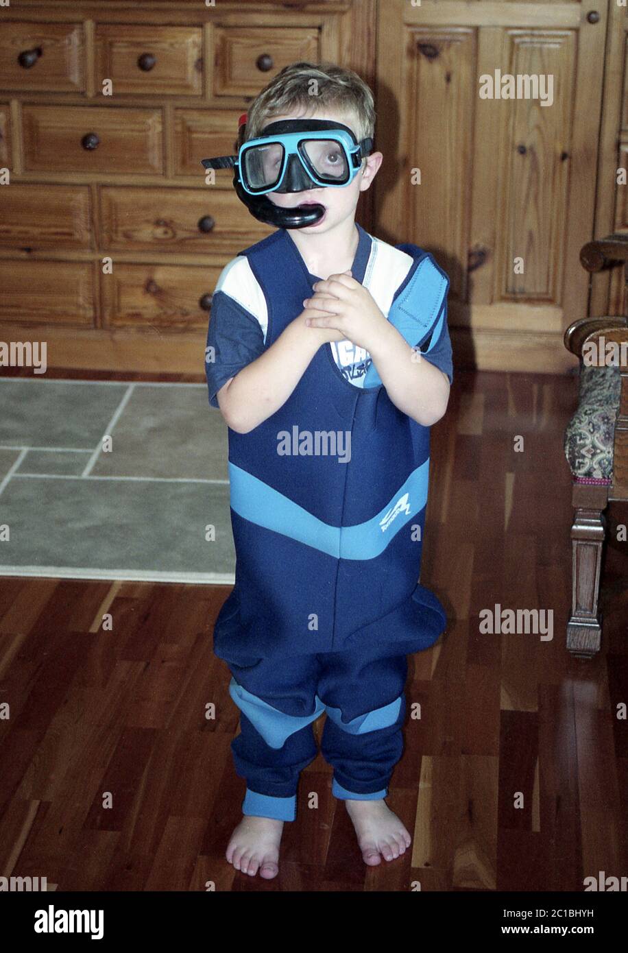 Boy snorkel mask funny hi-res stock photography and images - Alamy
