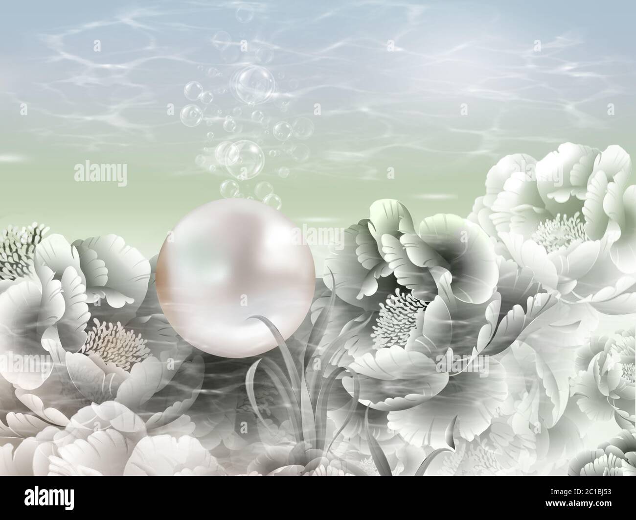 Ocean Pearl Wallpaper