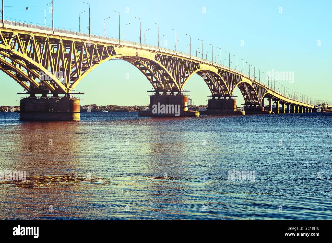 Bridge across reservoir hi-res stock photography and images - Alamy