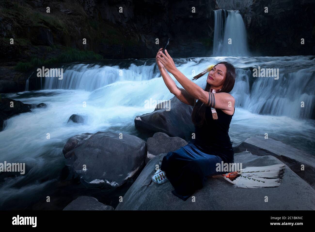 Elk river tribe hi-res stock photography and images - Alamy