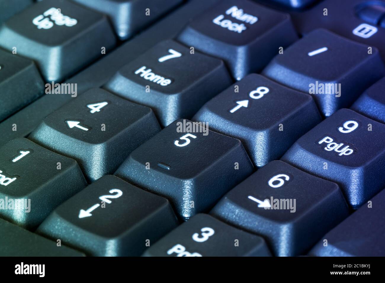 Close-up view of computer keyboard Stock Photo - Alamy