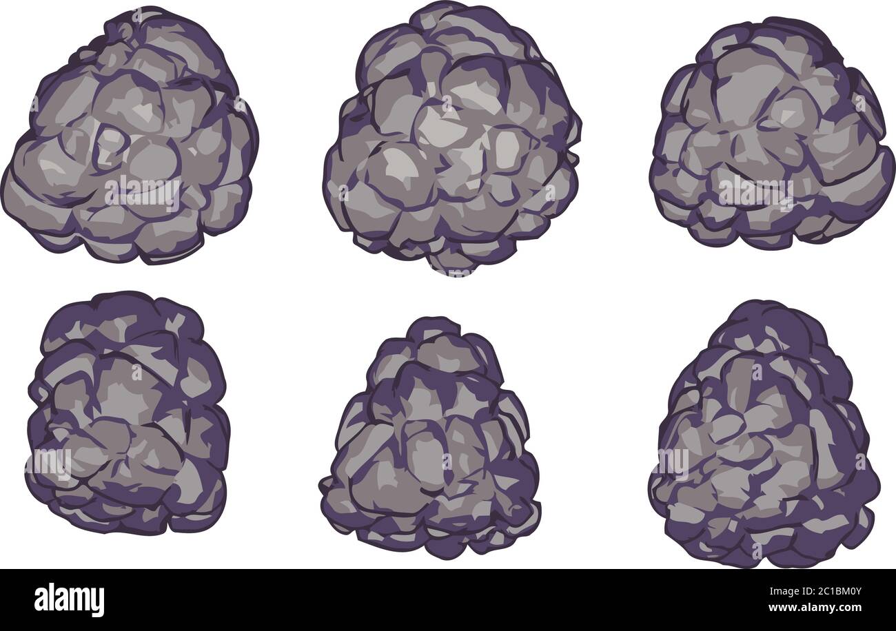 Mountain landscape rock formation Stock Vector Images - Alamy