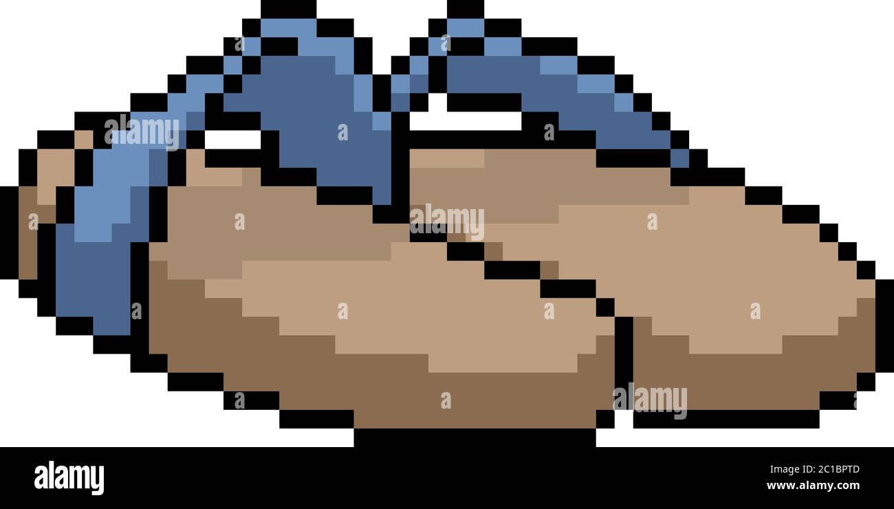 Vector pixel art summer hi-res stock photography and images - Alamy