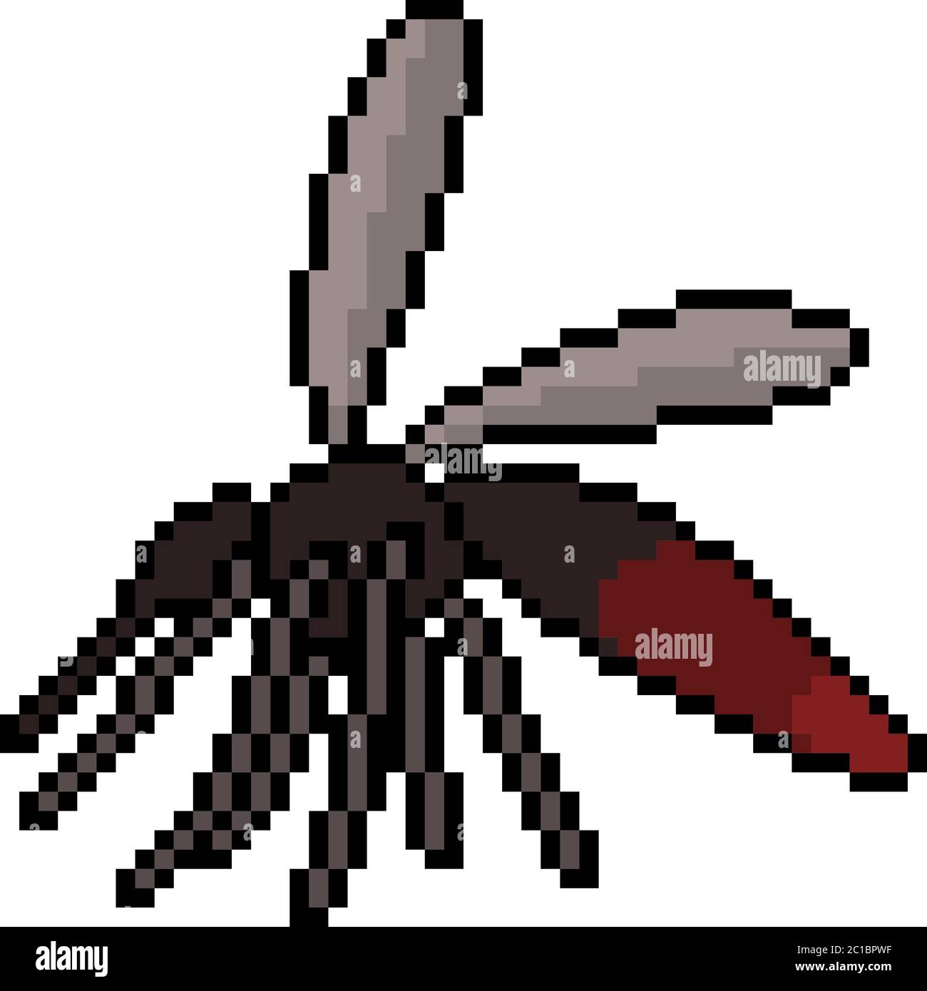 Cartoon mosquito Stock Vector Images - Alamy