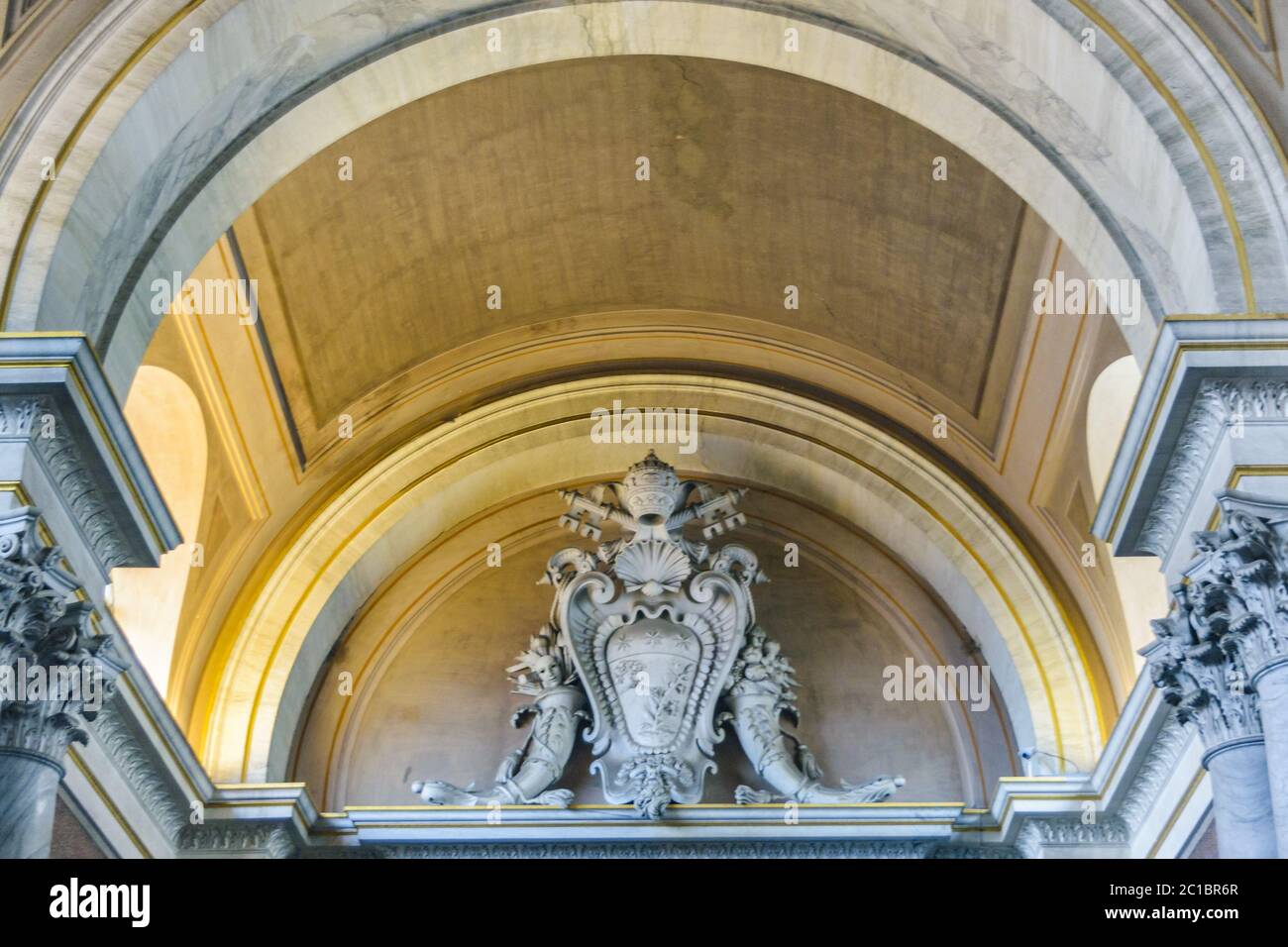 Ceilings of the vatican museum hi-res stock photography and images - Alamy