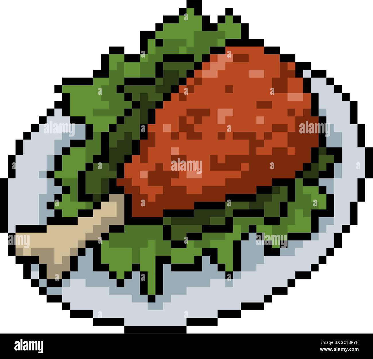 Batter fried Stock Vector Images - Alamy