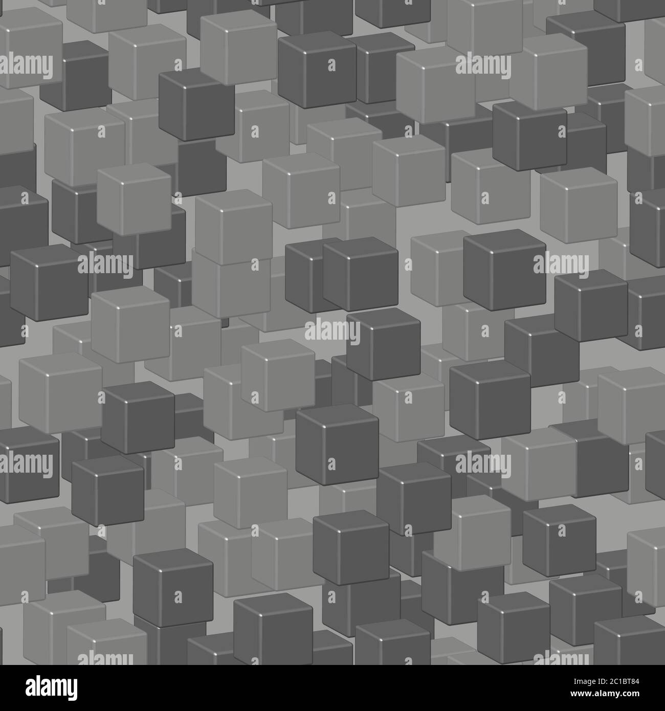 Abstract 3d interior cube Stock Vector Images - Alamy