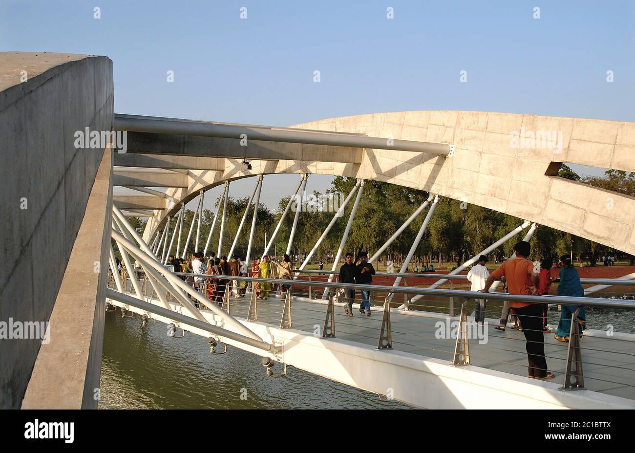 Dhaka in Bangladesh. Jatiya Sangsad Bhaban, the National Parliament ...