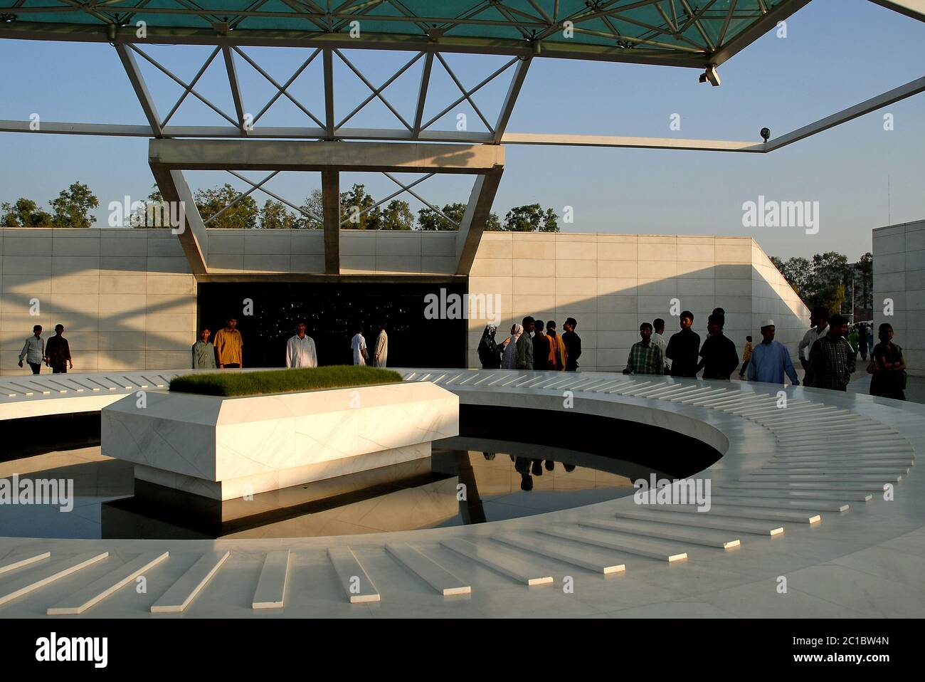 Dhaka in Bangladesh. Jatiya Sangsad Bhaban, the National Parliament ...