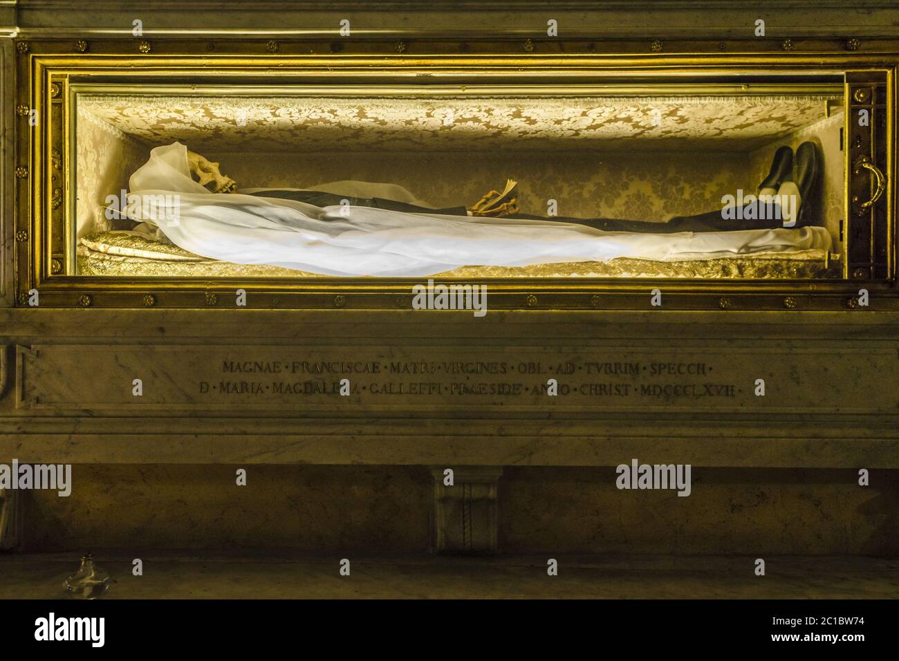 Santa Francesca Romana Tomb Stock Photo - Alamy
