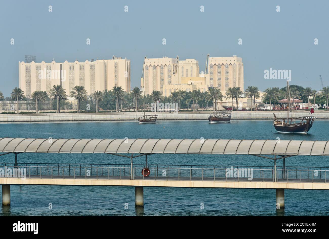 Doha background hi-res stock photography and images - Alamy