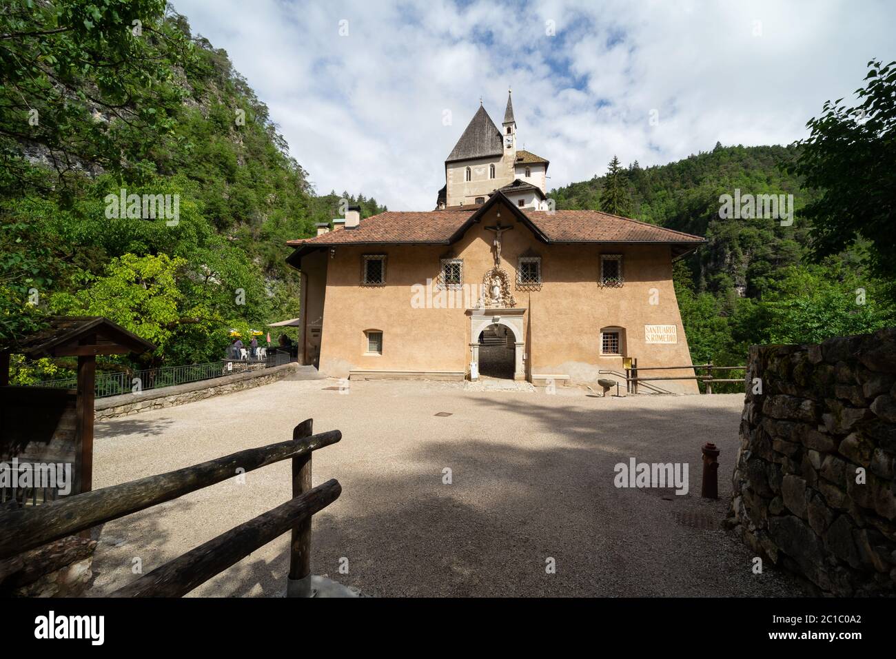Santuario di San Romedio, medieval Christian sanctuary of Saint ...
