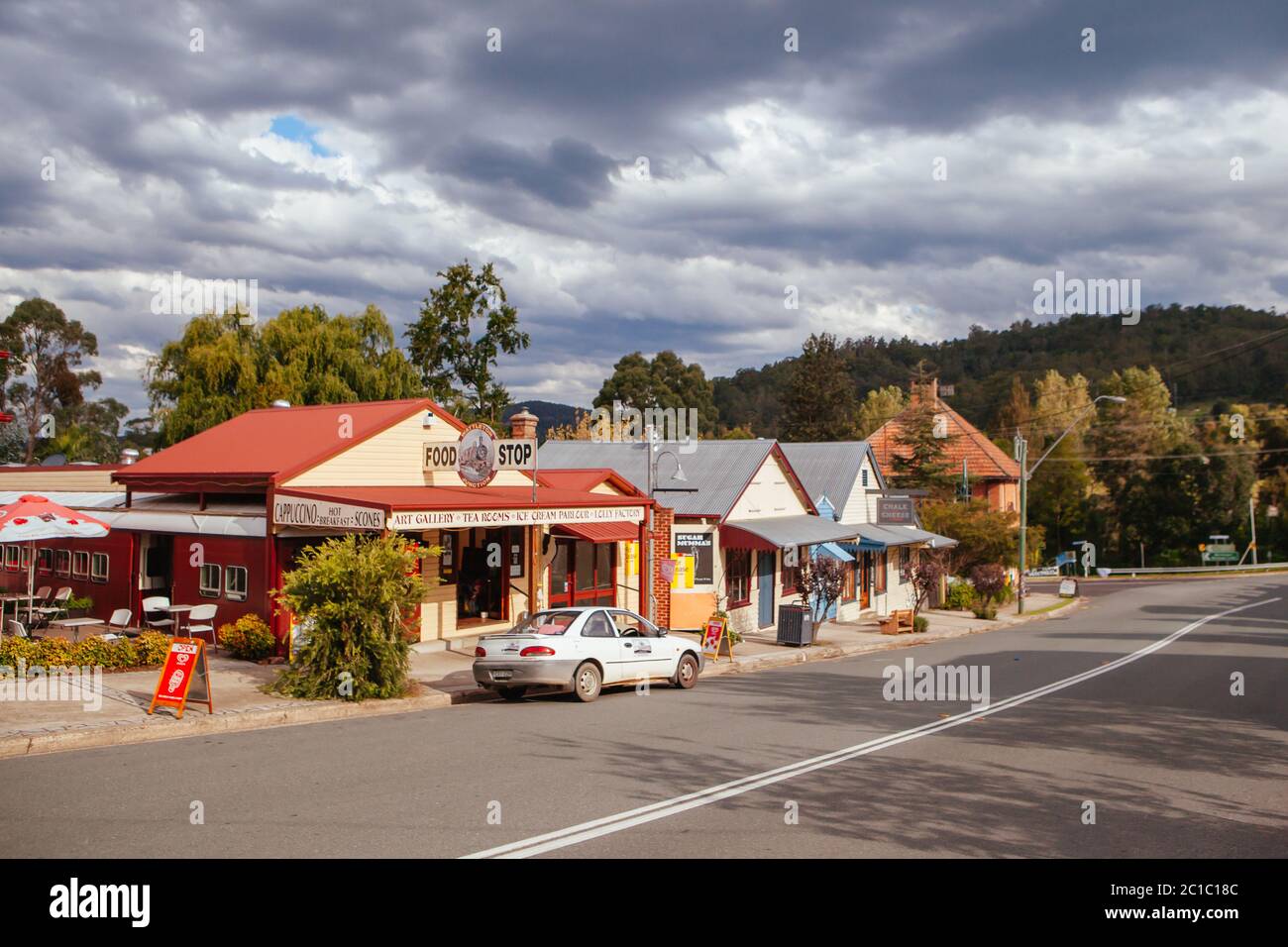 The Township of Cobargo in Australia Stock Photo - Alamy