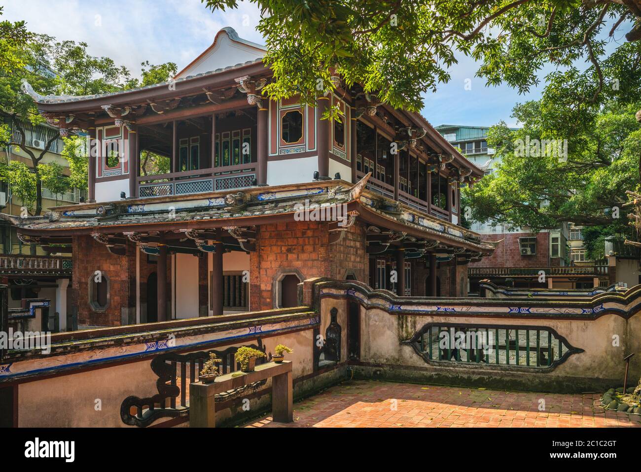 Lin family Mansion and Garden in Taipei, taiwan Stock Photo - Alamy