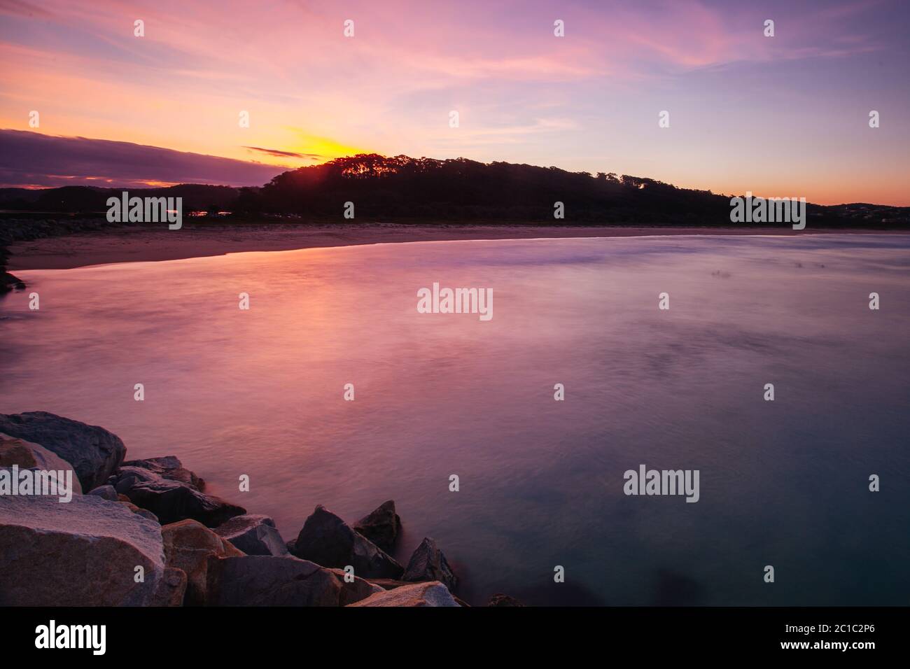 Bar Beach North Narooma Australia Stock Photo - Alamy