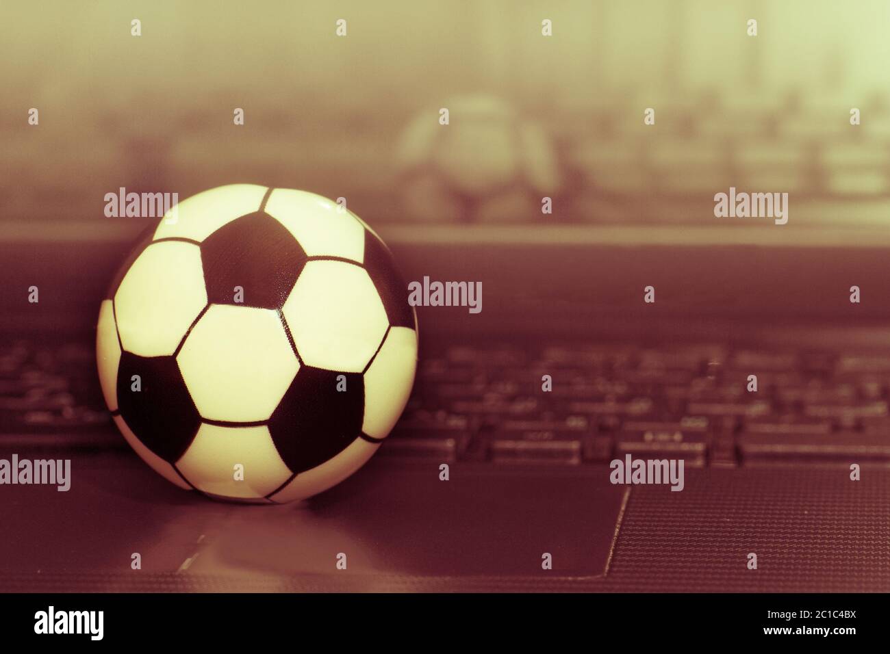 Vintage football match hi-res stock photography and images - Alamy