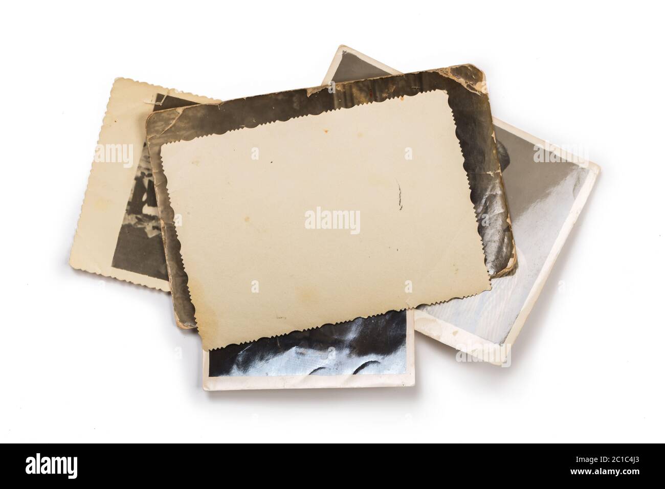 Old photo frame. Vintage paper. Retro card Stock Photo - Alamy