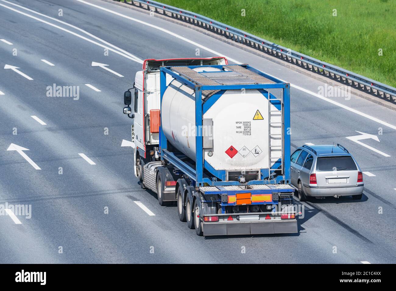 Intermodal tank container hi-res stock photography and images - Alamy