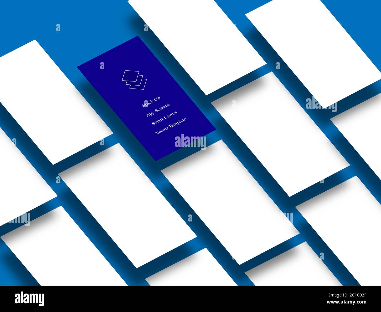 Banner mockup template tablet mockup template Stock Vector Images - Alamy