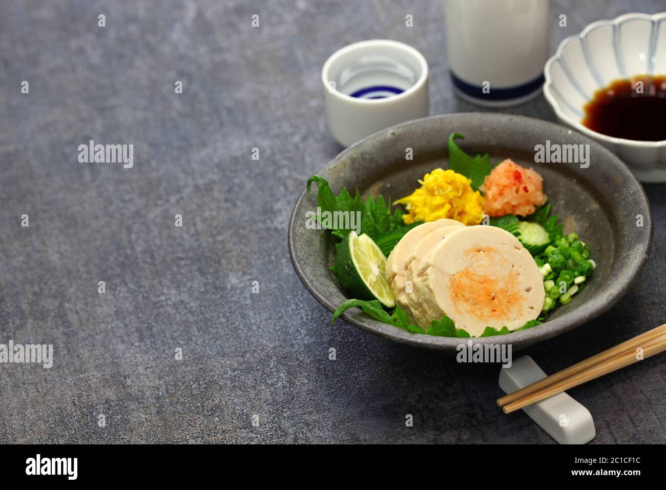 ankimo is a japanese dish made with monkfish liver Stock Photo - Alamy