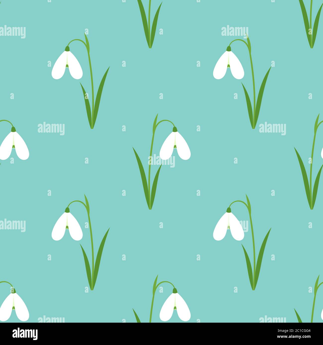 White snowdrops Stock Vector Images - Alamy