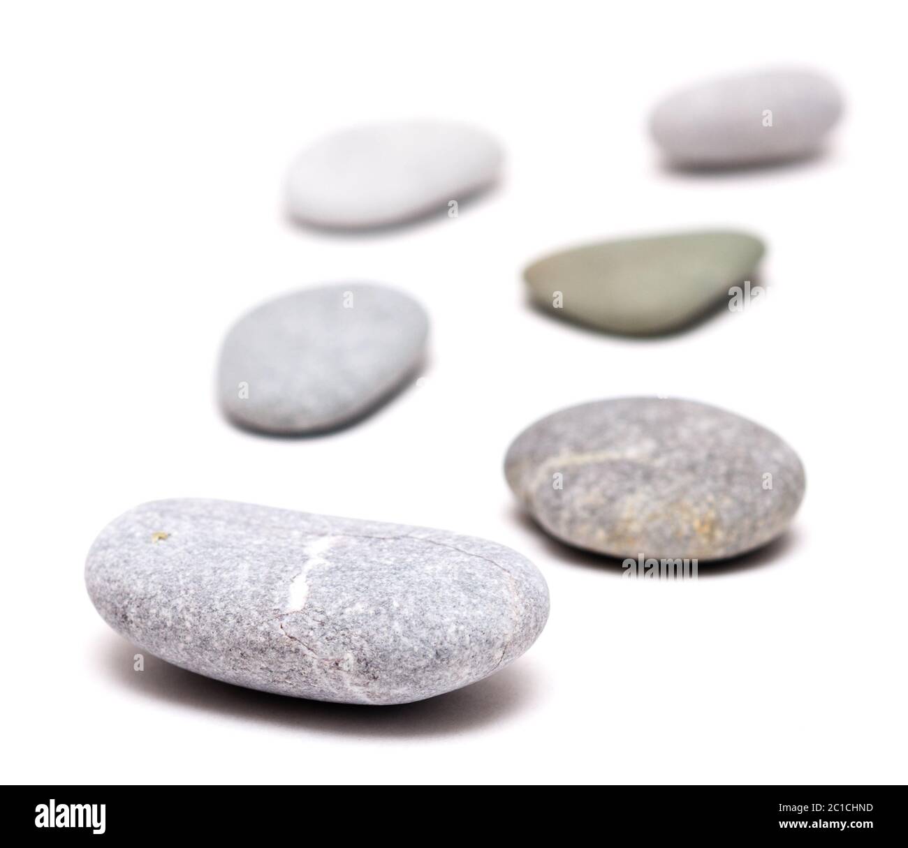 Black pebbles top view hi-res stock photography and images - Alamy