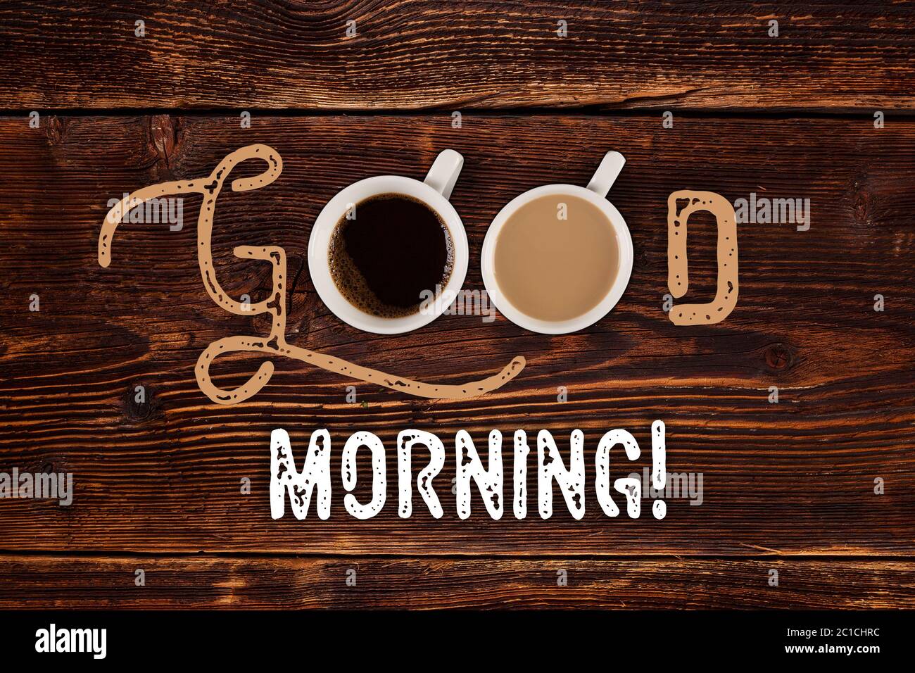 Good morning typography hi-res stock photography and images - Alamy