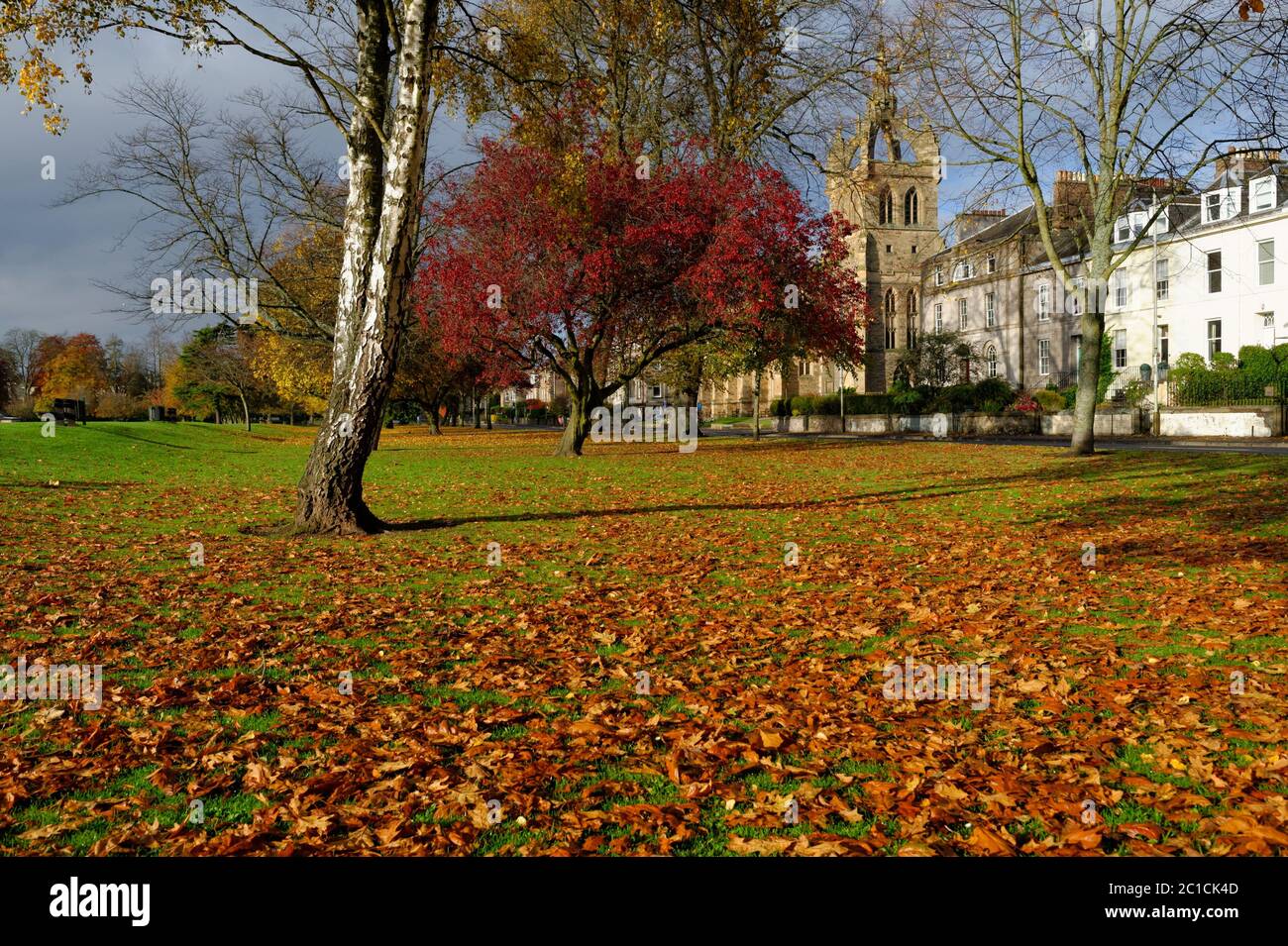The South Inch, Perth, Scotland in Autumn Stock Photo - Alamy