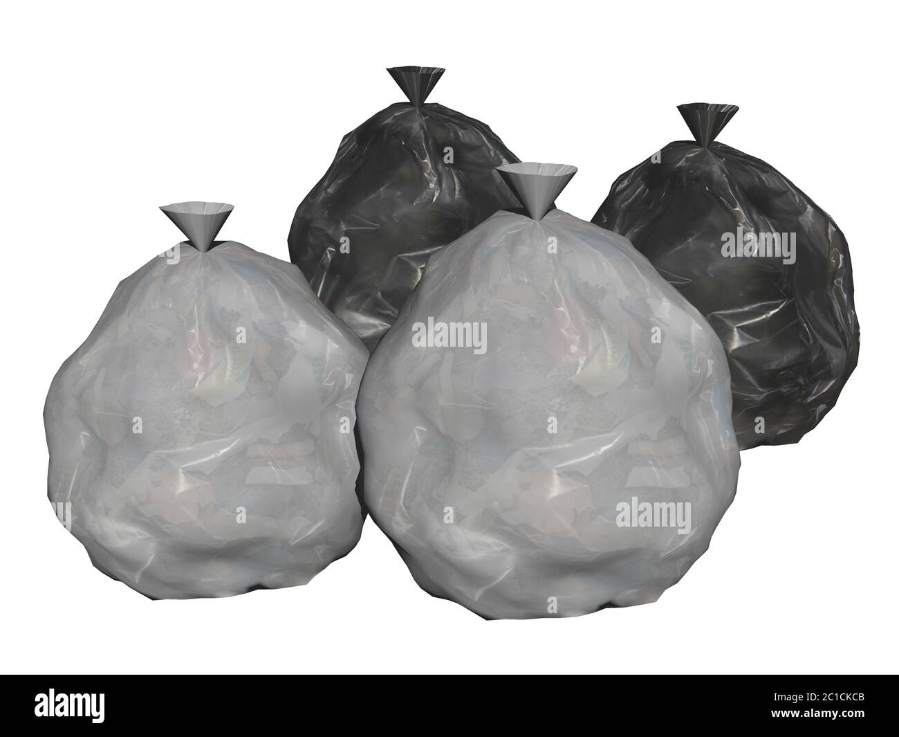 Garbage bags Cut Out Stock Images & Pictures - Alamy