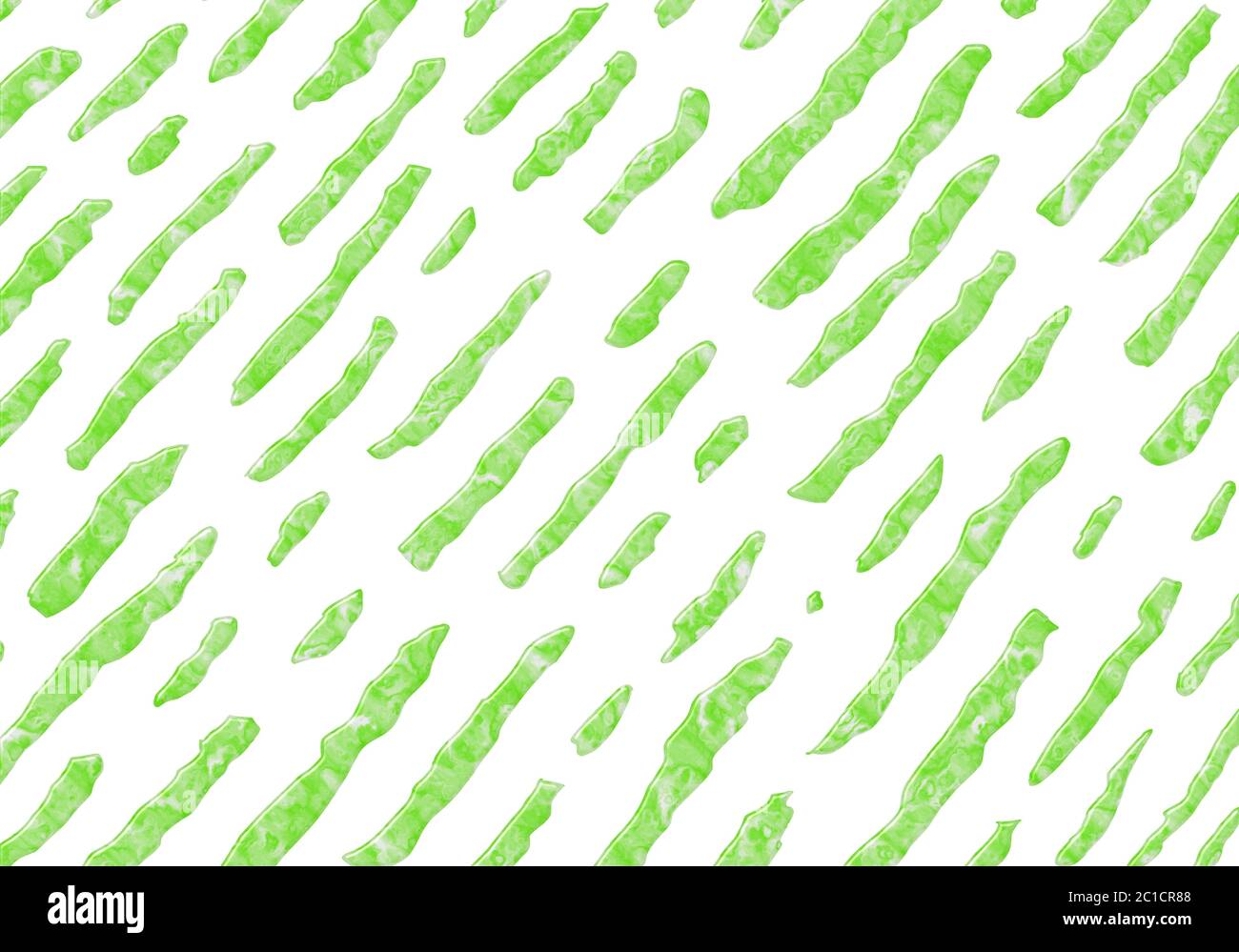 Abstract pattern of lime green irregular lines with marble texture ...