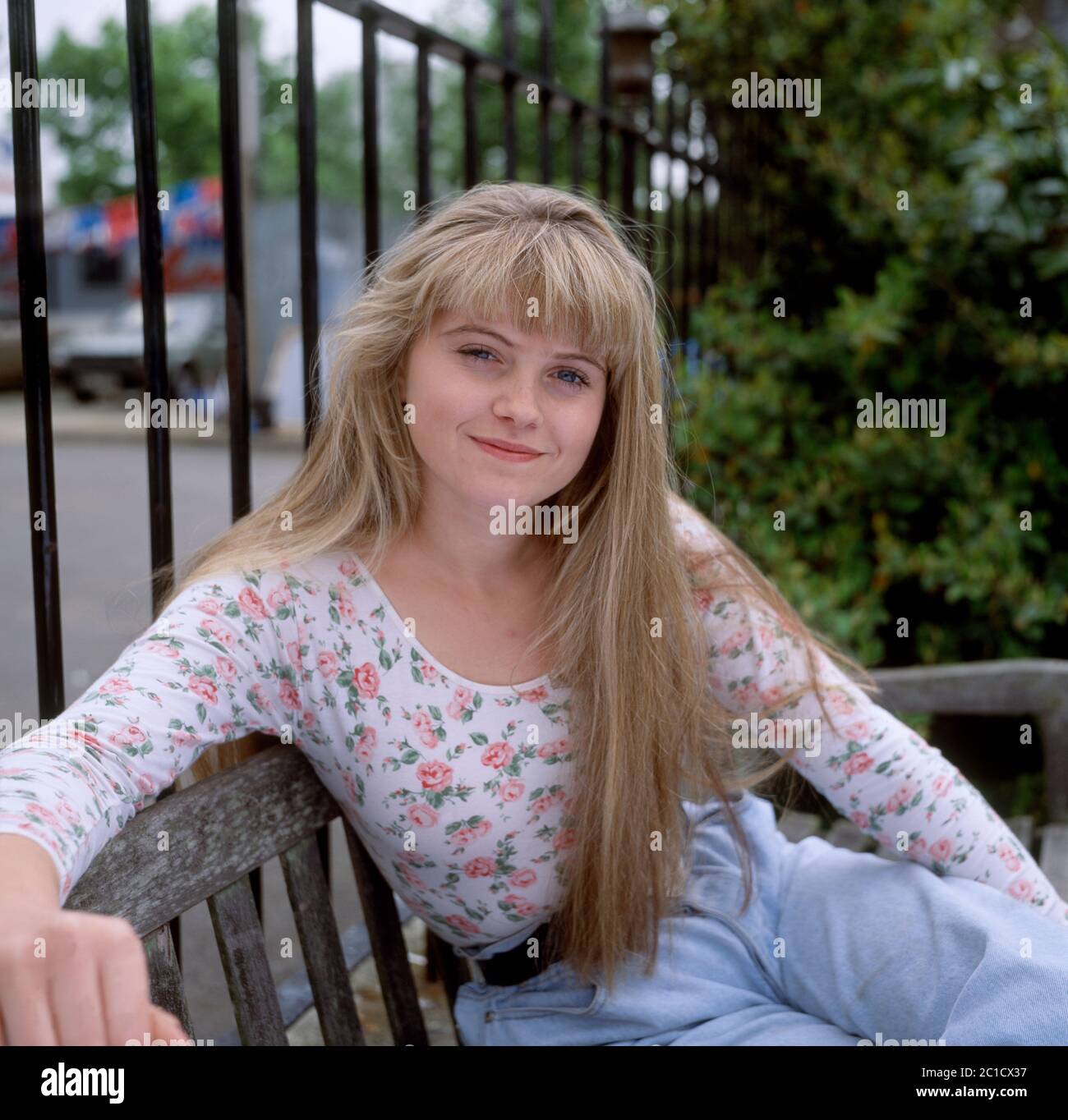 Daniella westbrook as sam mitchell hi-res stock photography and images ...