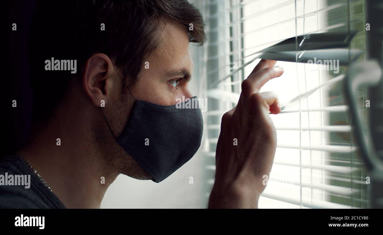 Looking through mask hi-res stock photography and images - Alamy