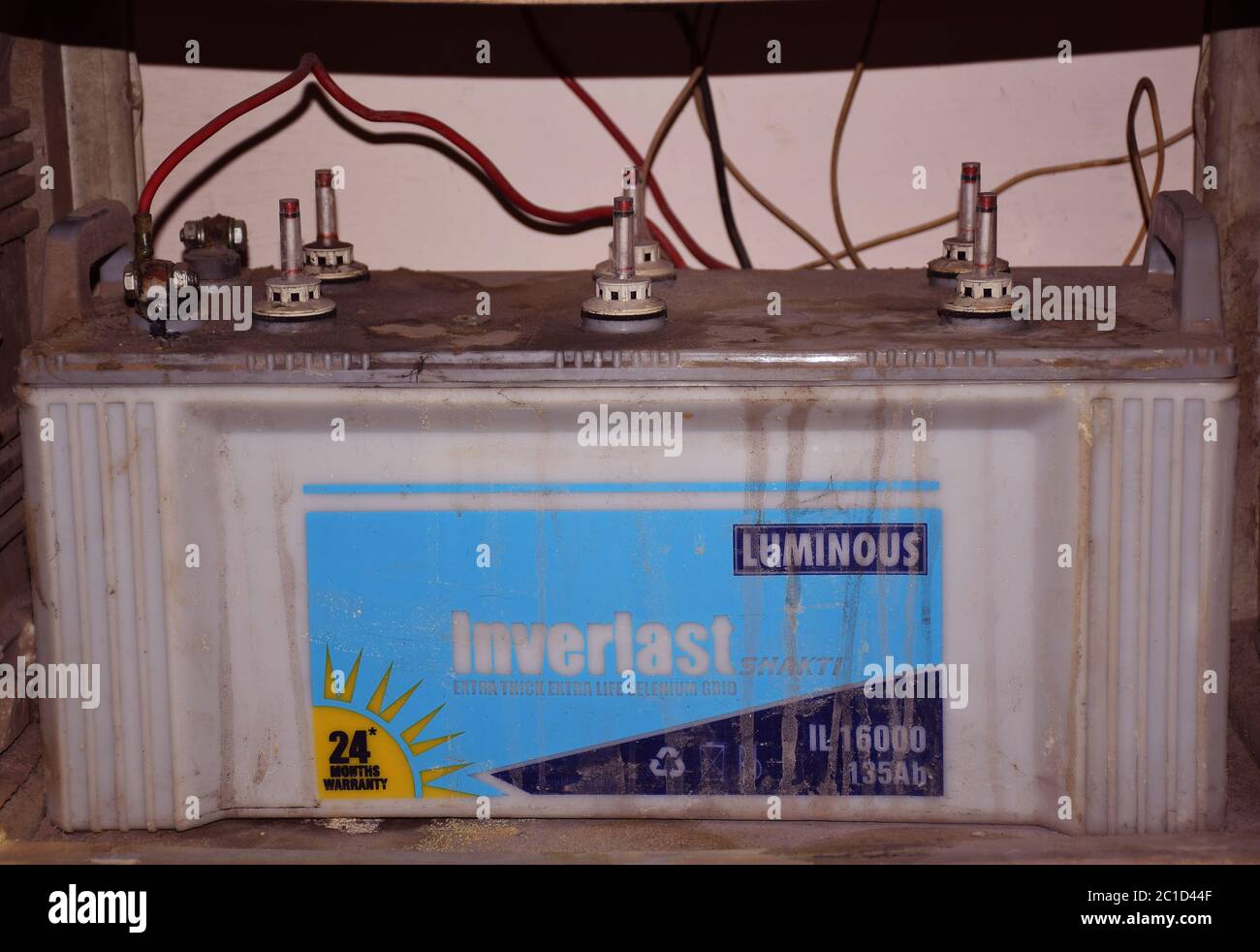 Automotive and Industrial lead-acid battery Stock Photo - Alamy