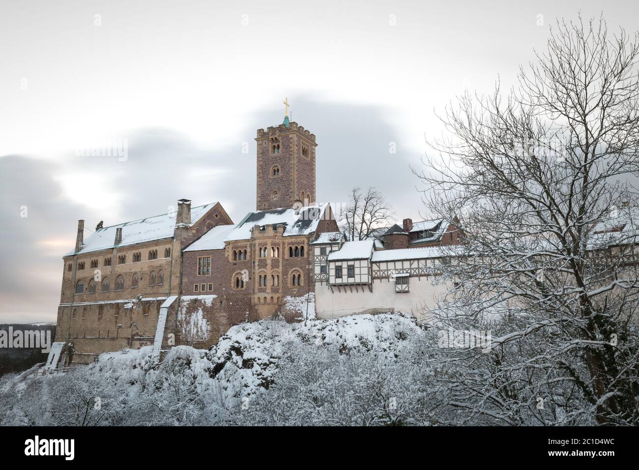 Wartburg castle winter hi-res stock photography and images - Alamy