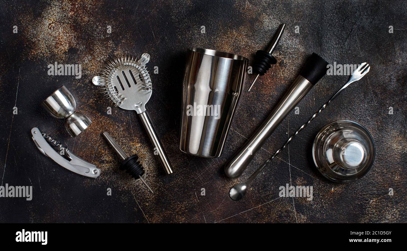 Bartender tools hi-res stock photography and images - Alamy
