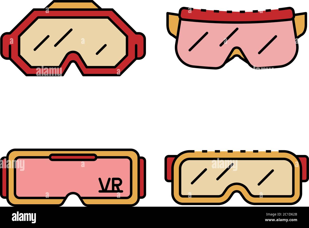 Drone goggles Stock Vector Images - Alamy