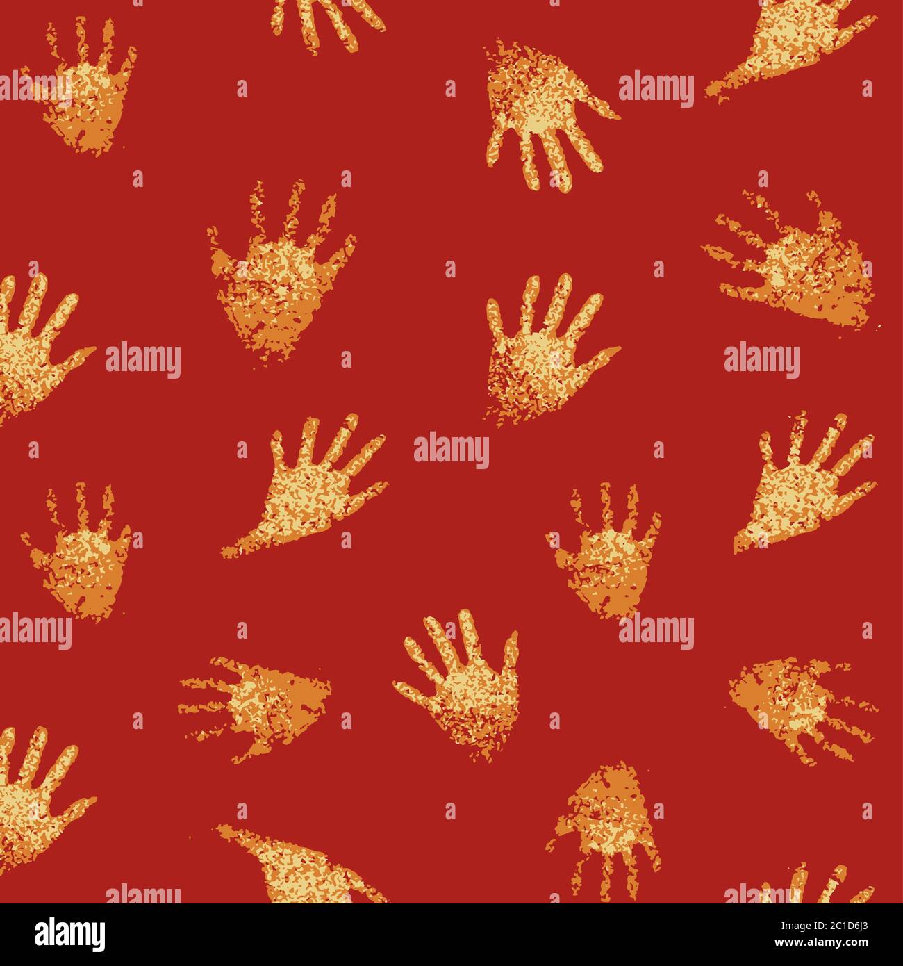 Prehistoric paintings of hands hi-res stock photography and images - Alamy