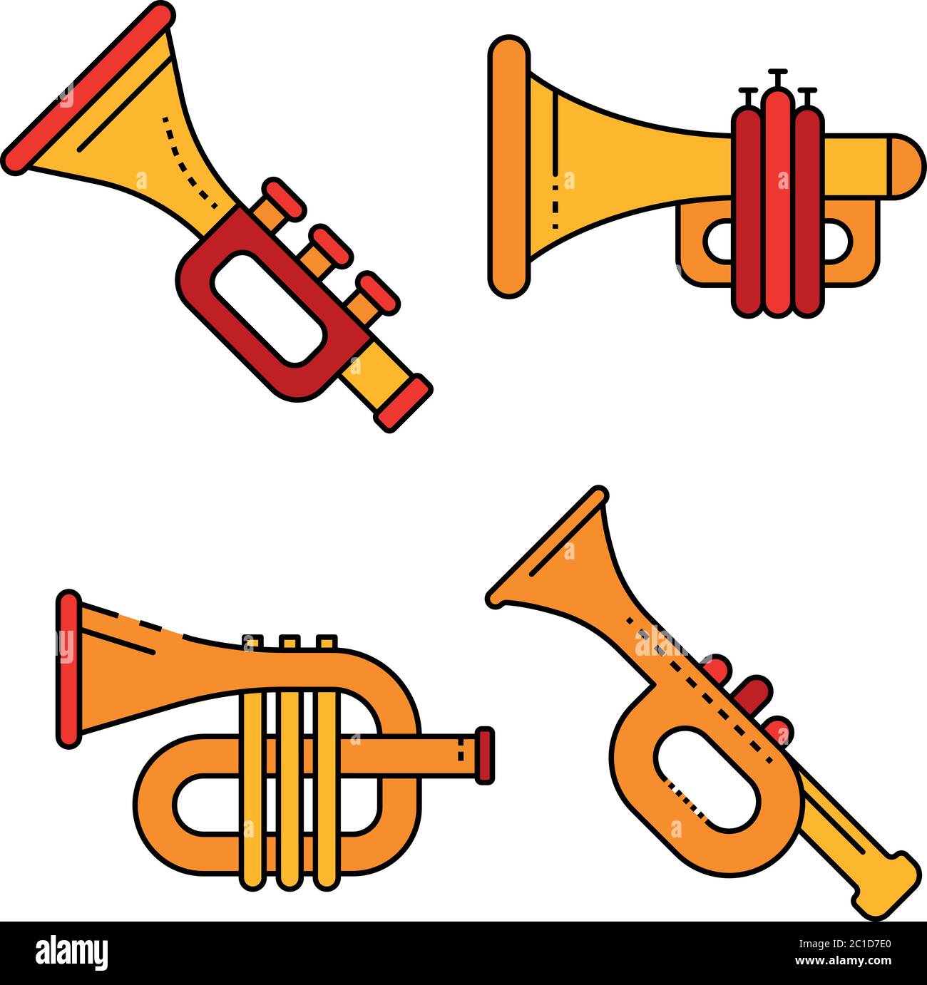 Brass duct Stock Vector Images - Alamy