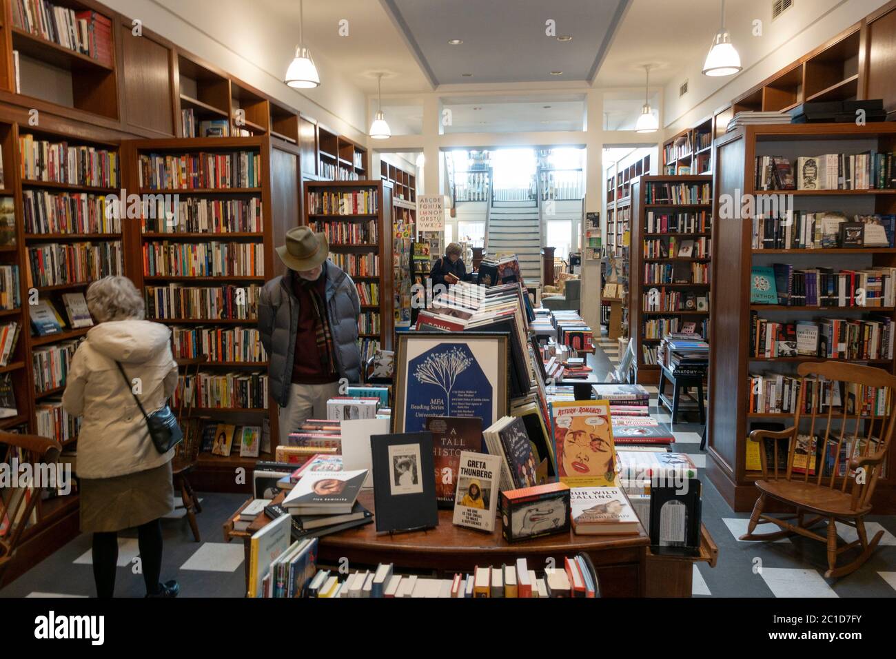New Dominion bookshop in Charlottesville VA Stock Photo - Alamy